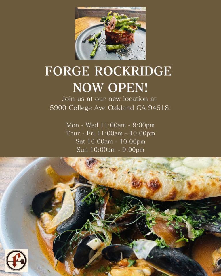 The Forge | Restaurant | Oakland | Napa – The Forge | Handcrafted Pizza